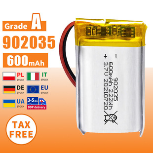 902035 902040 3.7v 600mah 700mAh Lipo Pouch Cell Battery-阿里巴巴