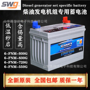 SWG思吾高6-FNM-930G柴油发电机组专用蓄电池12V启动电瓶替代N200-阿里巴巴