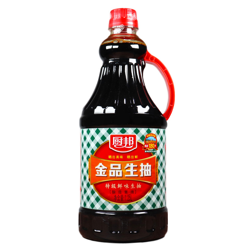 厨邦金品特级生抽美味鲜酱油着提鲜色调味料增鲜家用炒菜凉拌包邮-阿里巴巴