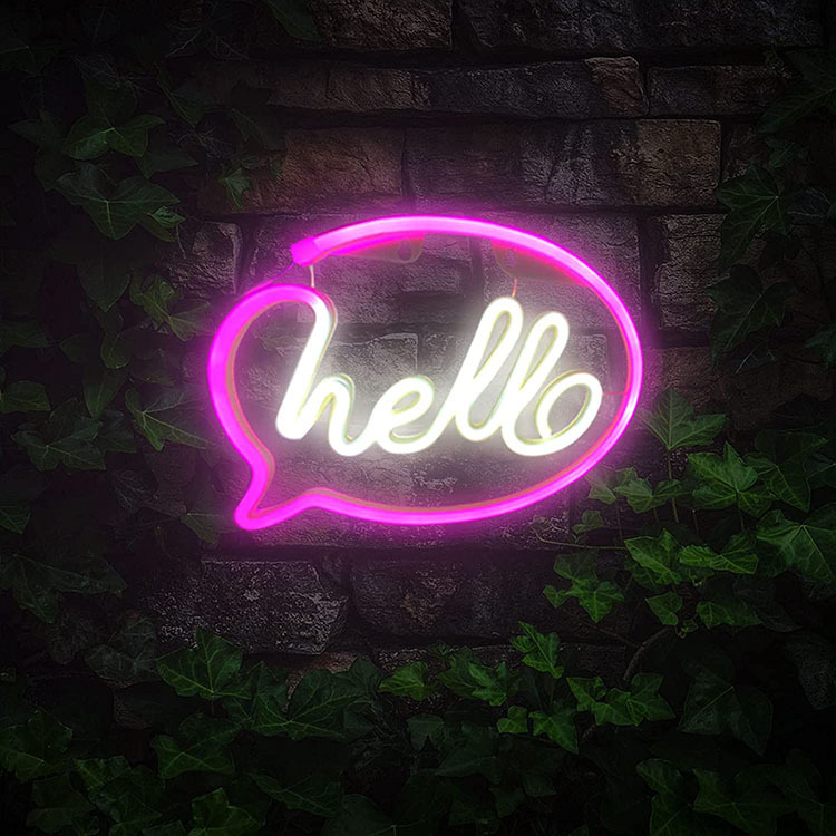 厂家供应led霓虹造型hello霓虹灯装饰灯拍照道具-阿里巴巴