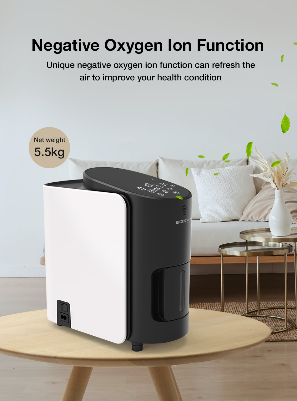 小型家用智能制氧机雾化吸氧氧气机1-7L/min Oxygen Concentrator-阿里巴巴