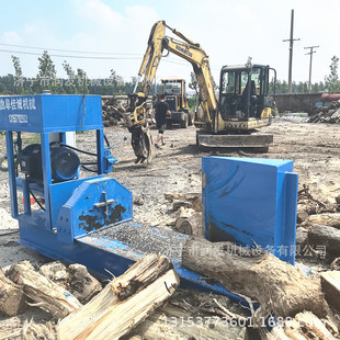 农用鲜木材劈材机 电动液压劈木机 商用电动劈柴机-阿里巴巴