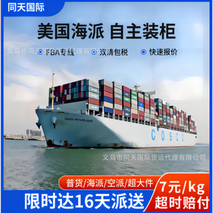 美国海运普船限时达拼箱整柜到门亚马逊爆款清关派送一手货代GYR2-阿里巴巴