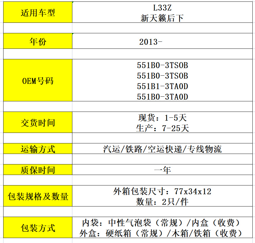 适用尼桑新天籁后下摆臂551B1-3TSOB/551B0-3TSOB/551B1-3TA0D-阿里巴巴