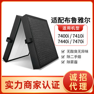 杰利普适配Blueair布鲁雅尔7400滤网7410i/7440/7470空气滤芯-阿里巴巴
