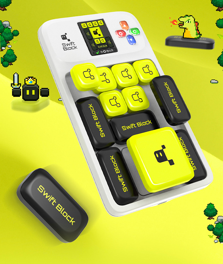 GAN超感华容道AI数字SwiftBlock电子磁力智能4*4数字玩具批发-阿里巴巴