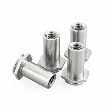 CSOS M2.5M3M4*L 埋头压铆螺母柱304不锈钢无痕盲孔通孔铆接嘉之-阿里巴巴