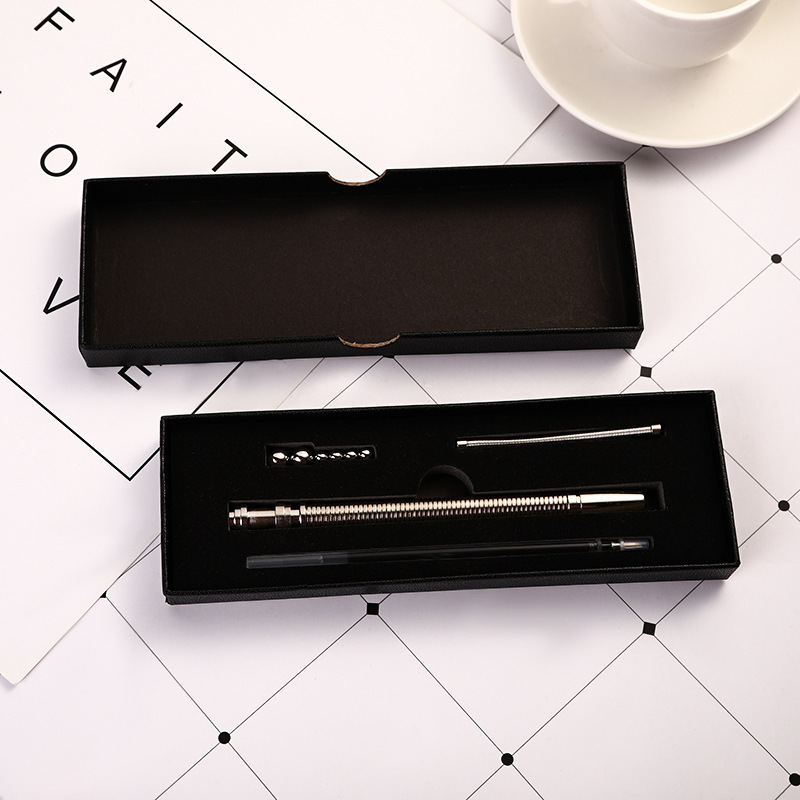 创意多功能磁力减压笔Think ink pen金属中性笔办公解压玩具批发-阿里巴巴
