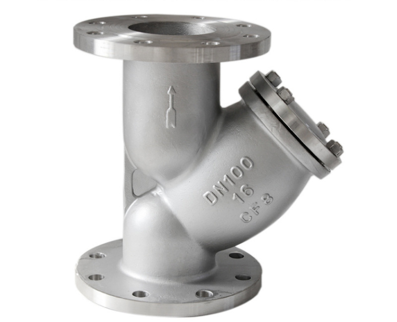 304\316L不锈钢Y型法兰过滤器 GL41W-16P不锈钢过滤器DN40 50-阿里巴巴