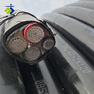 VLV3*240+1*120硬线240平方铝电缆三等芯3+1铝芯阻燃铠装地埋-阿里巴巴