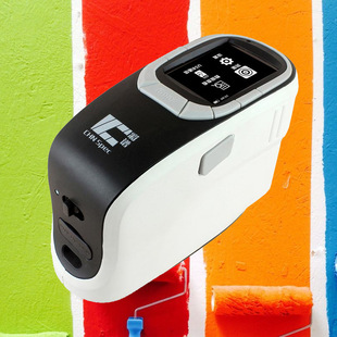 美标ASTM E1164便携分光测色仪纺织印刷涂料高精度手持色差测试仪-阿里巴巴