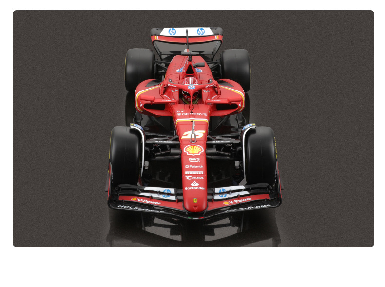 2024Bburago比美高1:18方程式SF24仿真合金F1赛车模型法拉利汽车-阿里巴巴