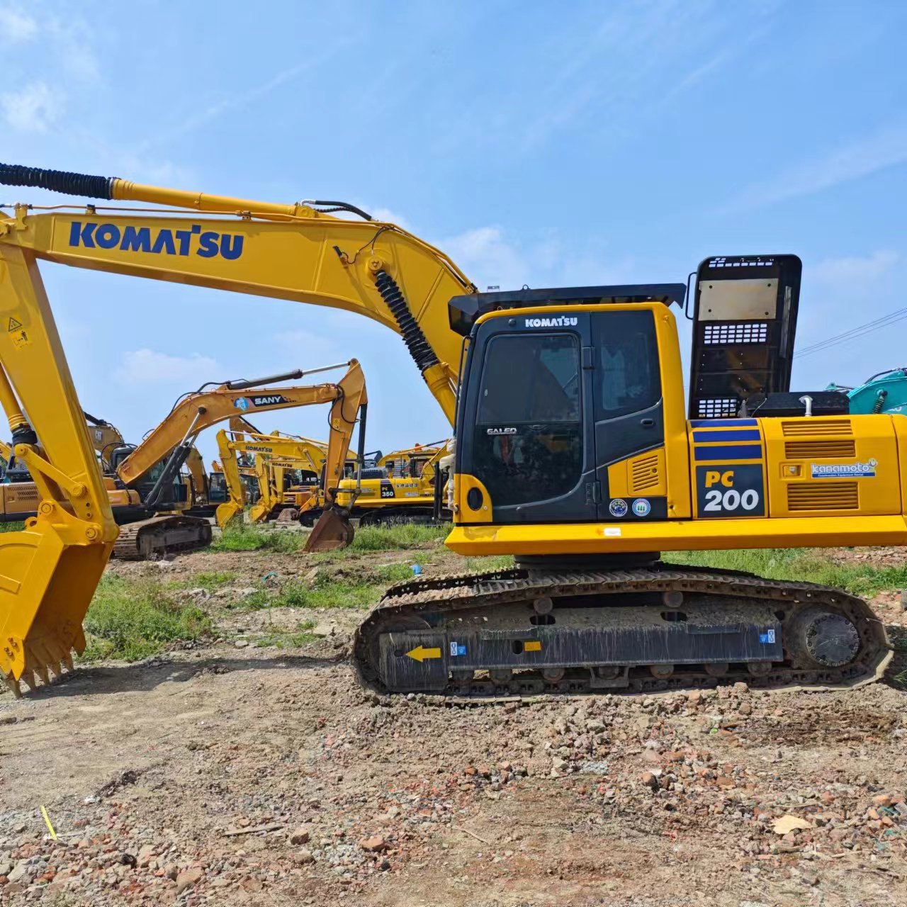 20吨小松PC200二手挖掘机建筑机械-阿里巴巴