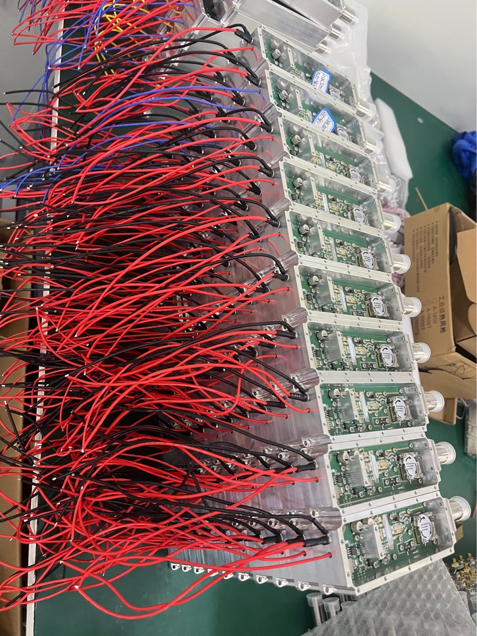 FPV光纤无人机中继增程模块 天空端光纤盘图数模块防长距离-阿里巴巴