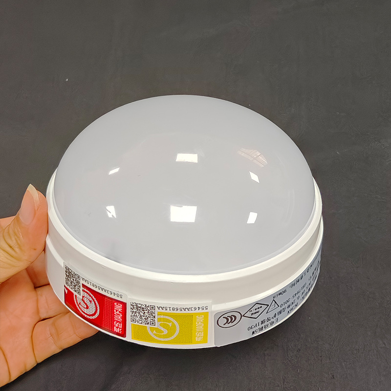 A型集控应急吸顶灯声光控人体感应灯楼道走廊DC36V应急照明吸顶灯-阿里巴巴