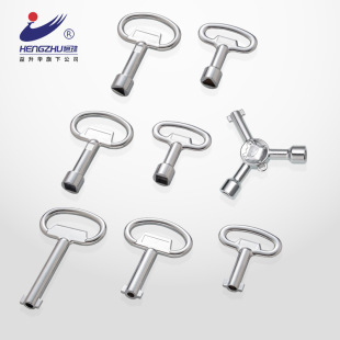 锌合金一字三角四方万能钥匙电柜电箱机柜动车火车电梯多功能钥匙-阿里巴巴