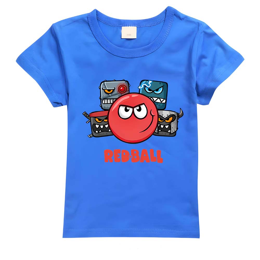 red ball 4 kids summe short sleeve shirt 跨境女小童上衣036-阿里巴巴