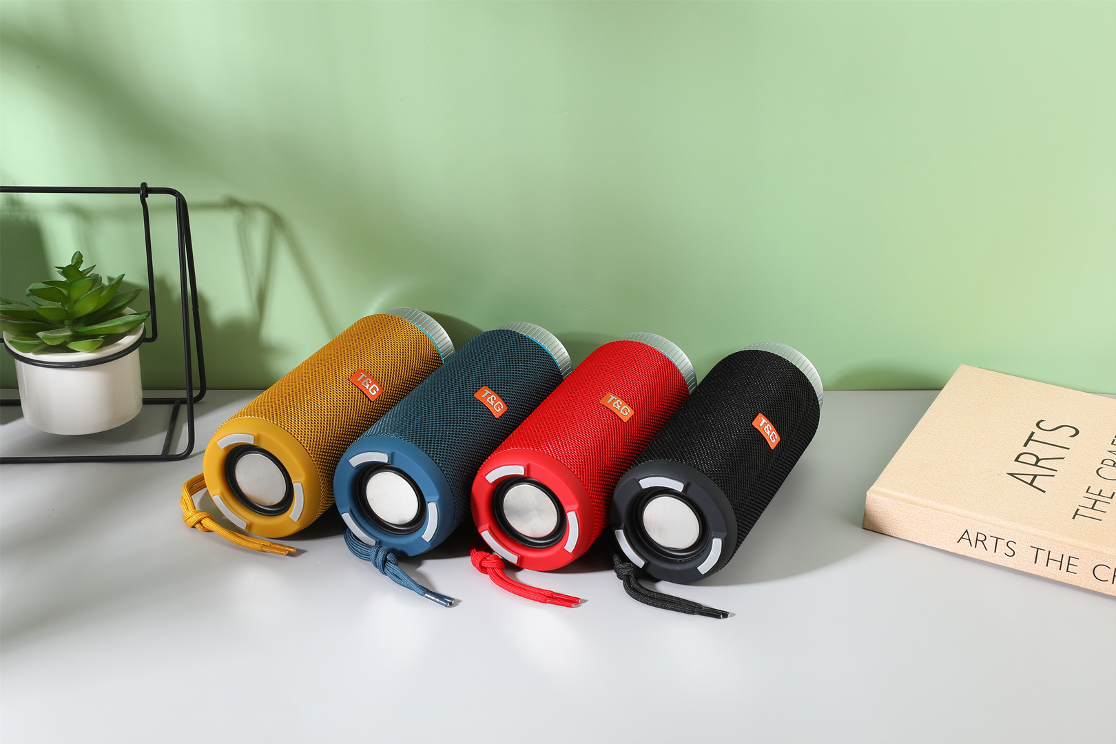 蓝牙音箱TG326重低音炮带TWS串联便携式礼品音响wireless speaker-阿里巴巴