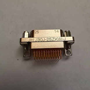 25针J30J微矩形连接器直插印制板型插头J30J-25TJN-J-阿里巴巴