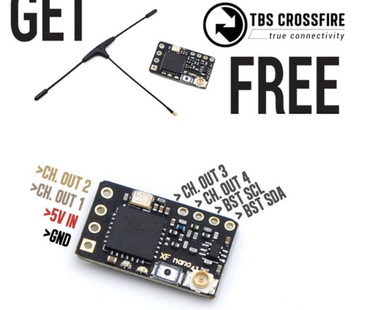 正品黑羊TBS超微型915接收机新V2天线版NANO RX (SE) 带T天线接收-阿里巴巴