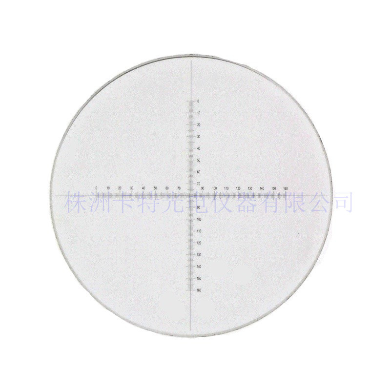 CAT942 显微镜目镜测微尺 十字分划板 0.1mm刻度标尺 总量程16mm-阿里巴巴