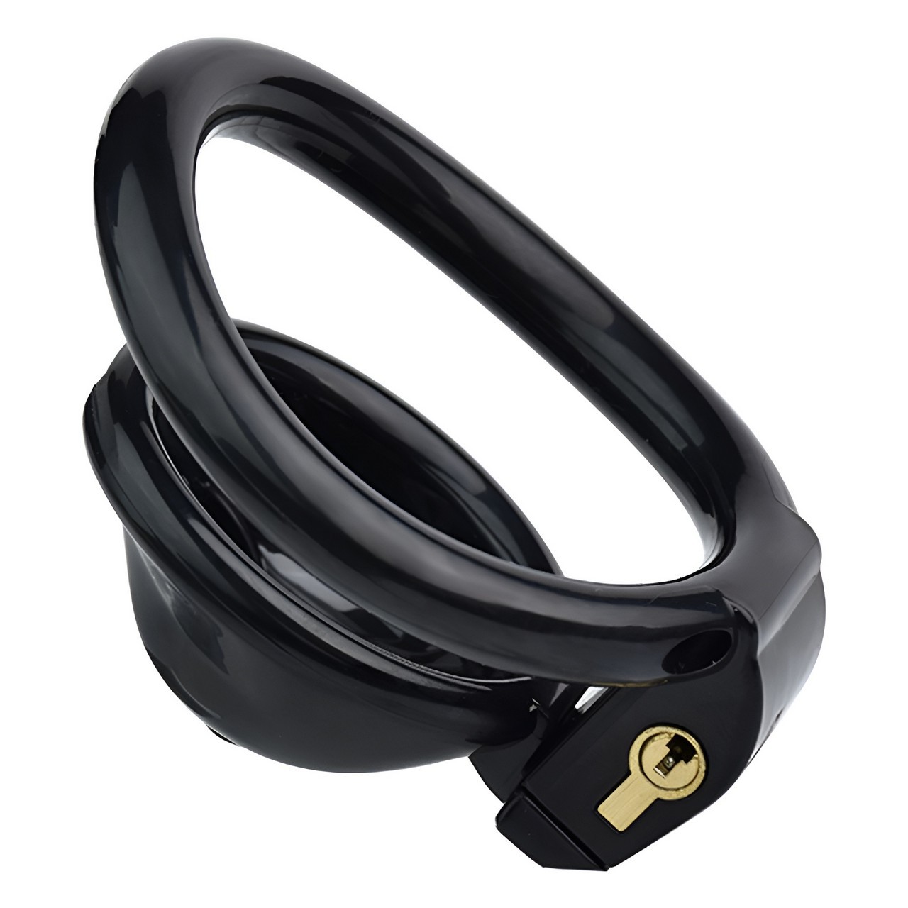 FRRK伪娘贞操锁黑色系变装锁欲仿真阴部cb锁情趣防自慰贞洁锁玩具-阿里巴巴