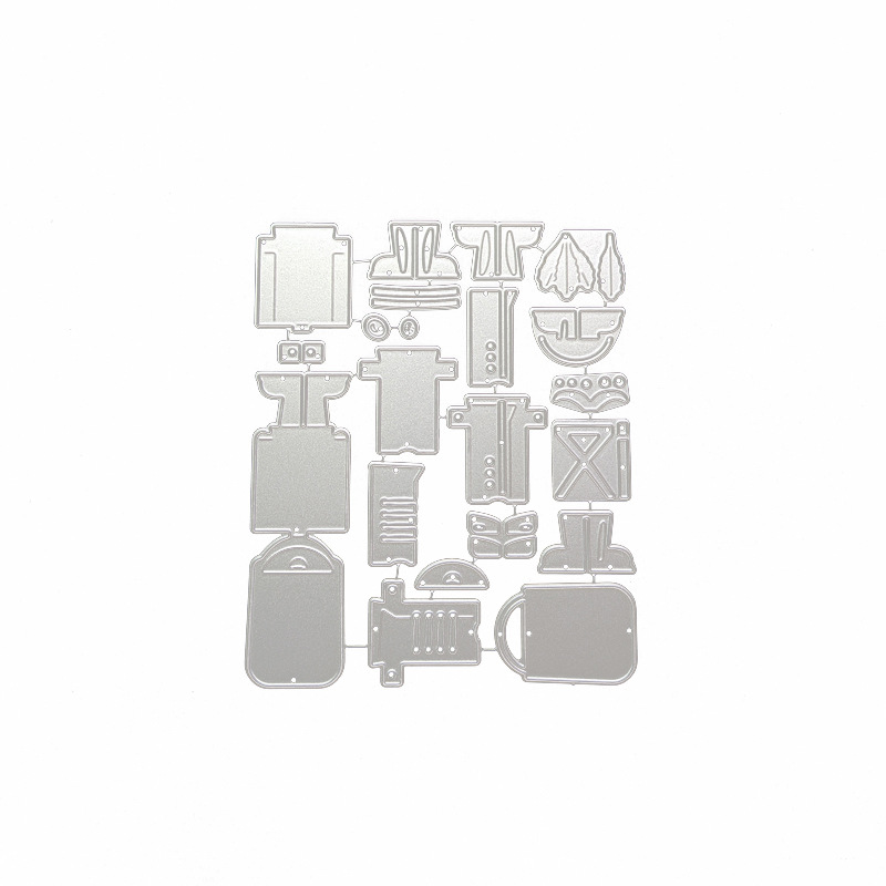 圣诞老人雪人切割刀模cutting dies scrapbooking压花刀模-阿里巴巴