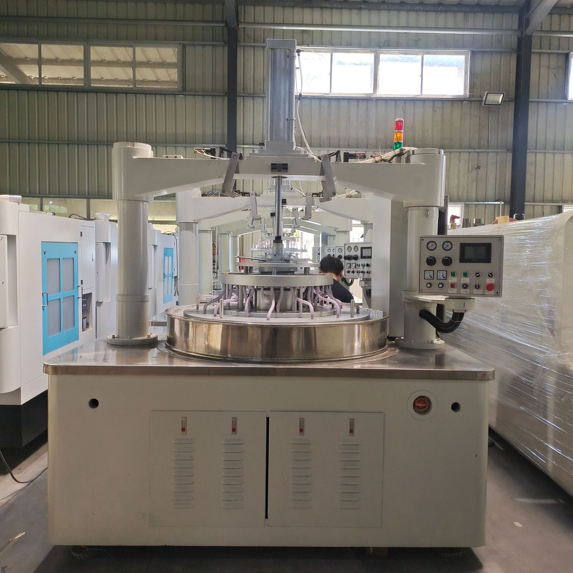 二手华中力双面平磨机研磨抛光机16B-5L 8-9成新-阿里巴巴