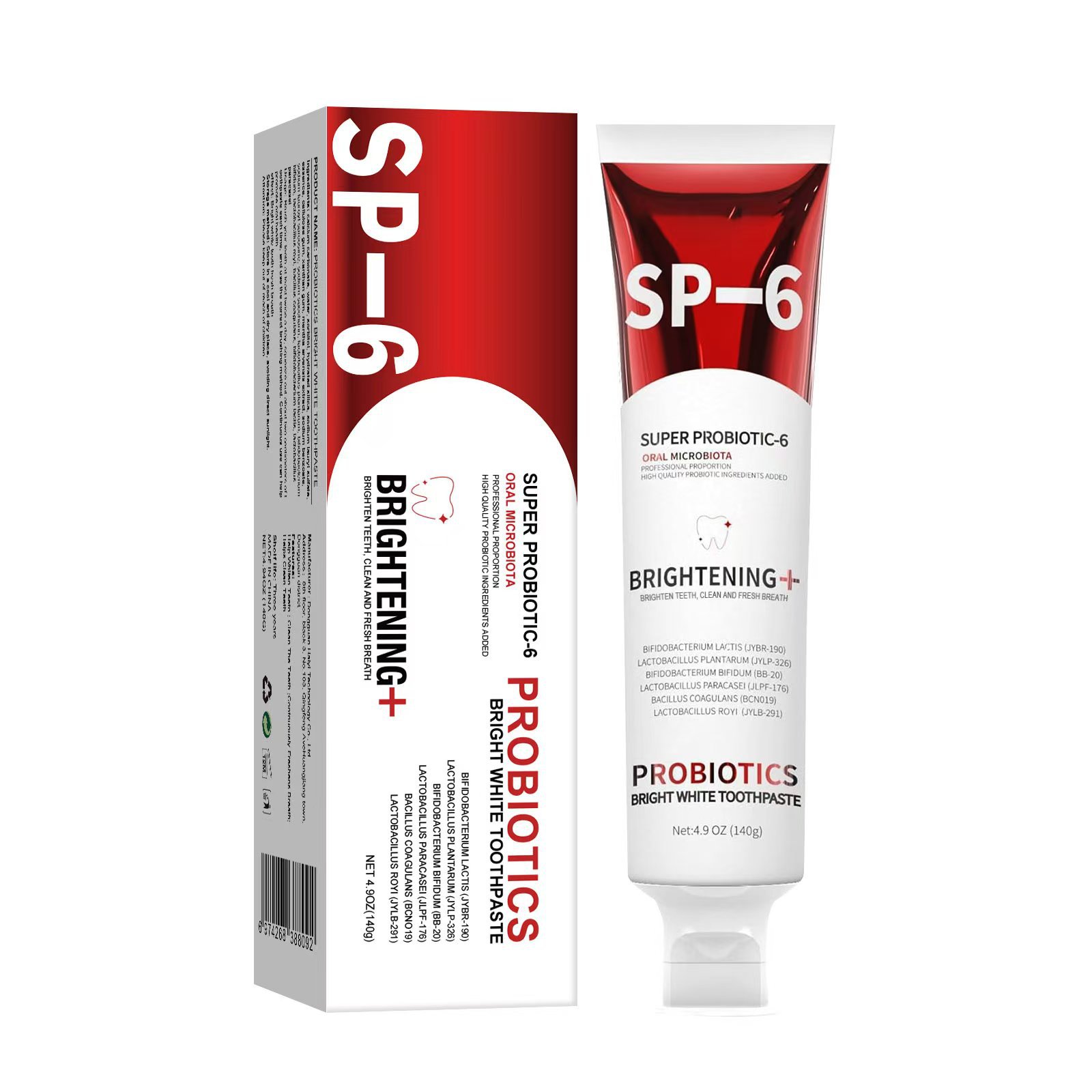 Sp6 Probiotic Toothpaste Whitening, Sp6 益生菌美白牙膏-阿里巴巴