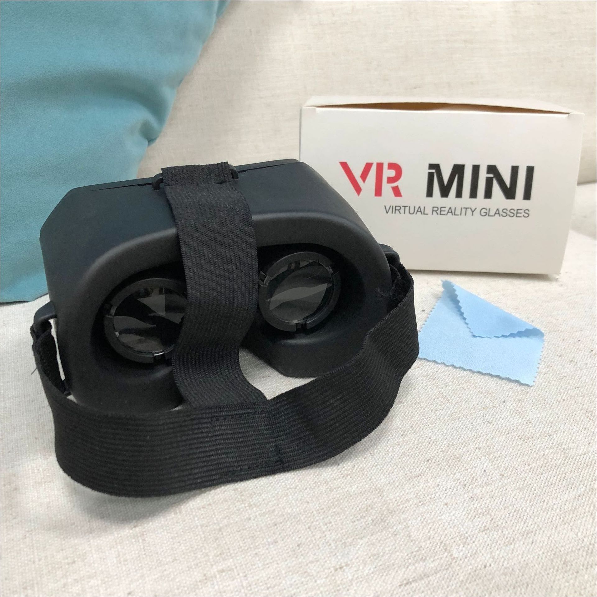 跨境迷你VR眼镜头戴式VR MINI虚拟现实3D视频影院眼镜无人机赠品-阿里巴巴