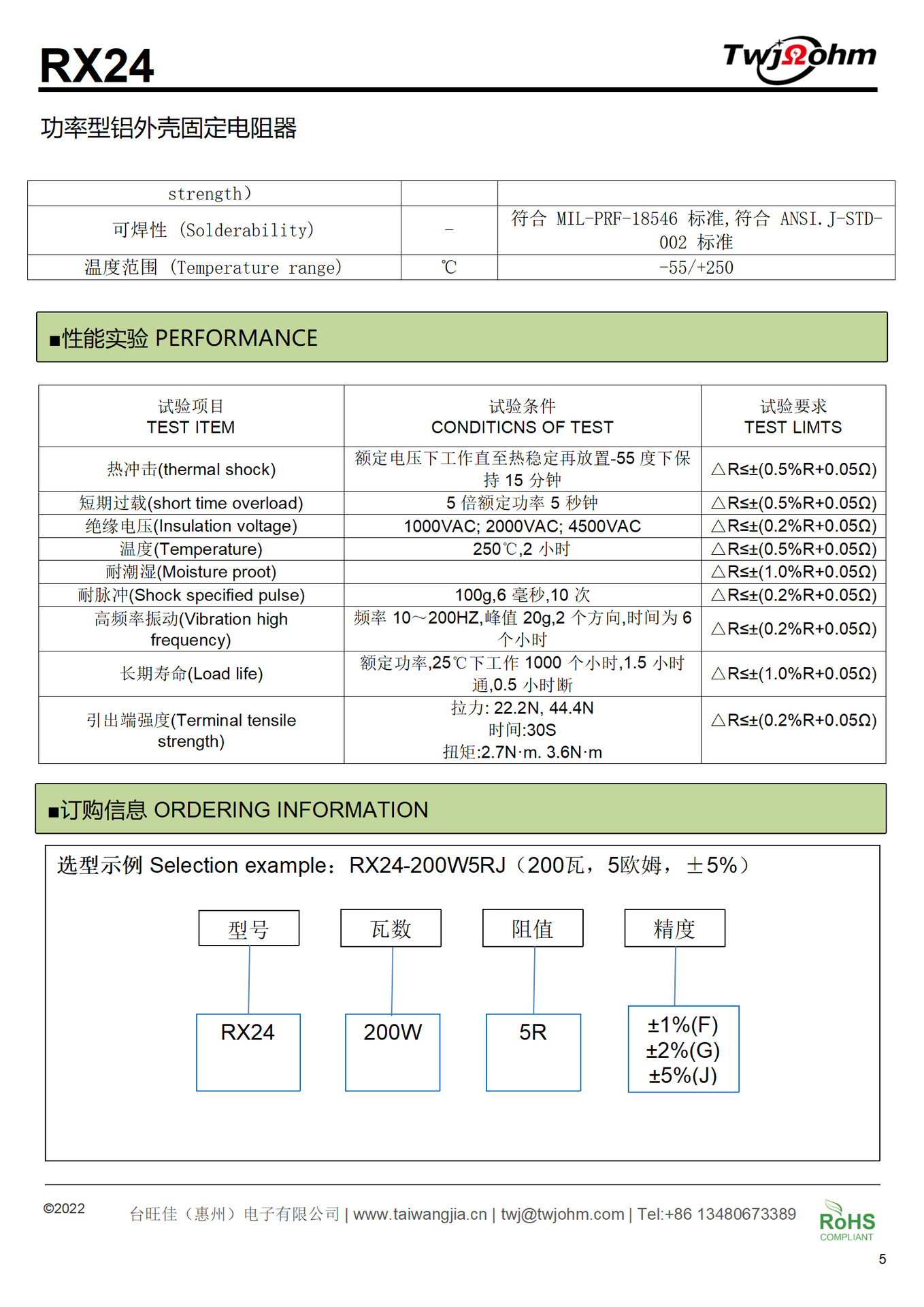 RX24黄金铝壳电阻75W80W100W200W300W500W800W1000W氧化预充电阻-阿里巴巴