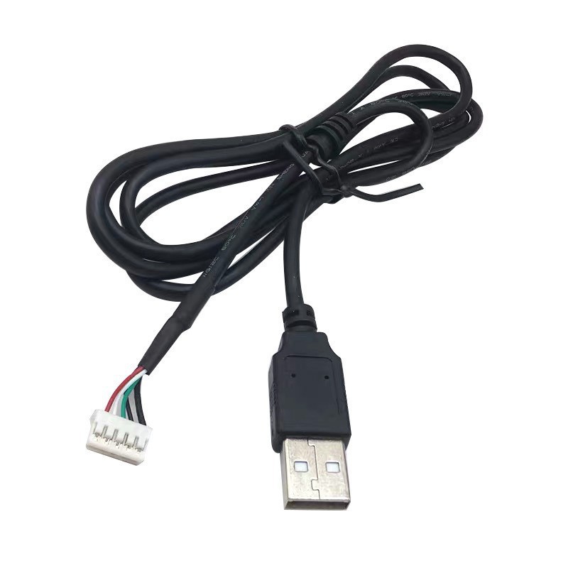 4PIN 2.0端子转USB母头可固定 PH2.0 4针端子转USB带螺丝孔数据线-阿里巴巴