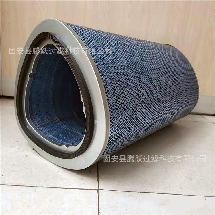 P034303三角形蓝色阻燃滤筒 激光设备阻燃滤芯 净化除尘阻燃滤筒-阿里巴巴