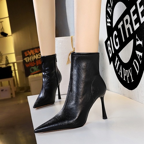 7922-2 Retro European and American Style Banquet Short Boots Super High ...