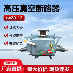 ZW20-12FG/630A柱上10KV户外高压分界真空断路器智能看门狗开关-阿里巴巴