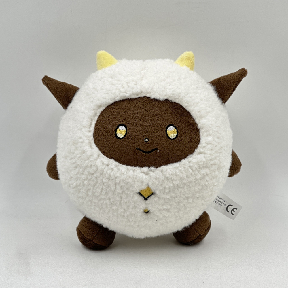 跨境新款Palworld Lamball plush幻兽帕鲁系列毛绒玩具公仔-阿里巴巴