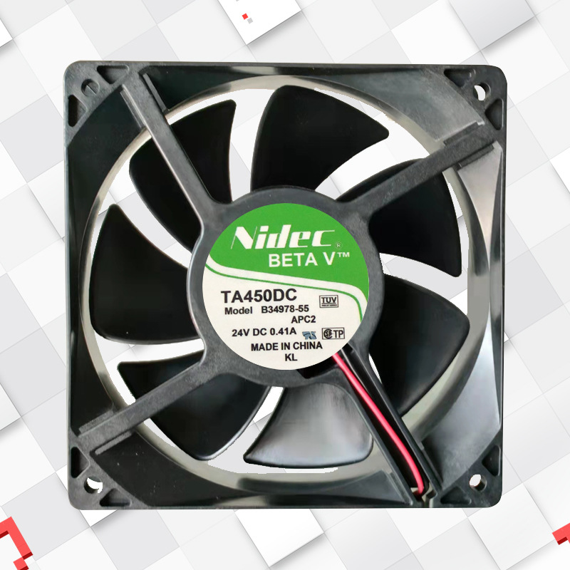 Nidec 24V 0.41A 12cm 12038 TA450DC B34978-55 大风变频器风扇-阿里巴巴
