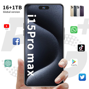 4G跨境智能手机i15promax现货 3+64大屏6.8寸OTG快充外贸一件代发-阿里巴巴