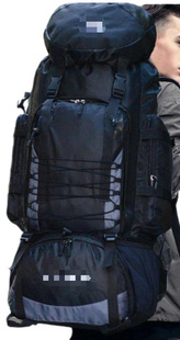 Large 90L Travel Bag Camping Backpack Hiking Army Climbing B-阿里巴巴