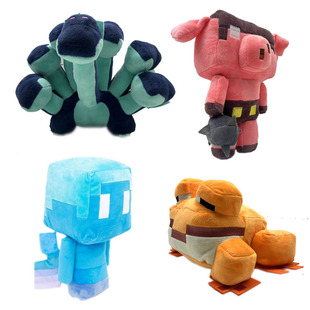 跨境新品Minecraft Legends plush游戏我的世界传奇系列毛绒玩具-阿里巴巴