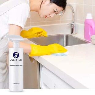 Jue-Fish 免洗多功能清洁剂 多效清洗洁净浴室厨房表面去污垢油渍-阿里巴巴