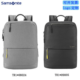 新秀丽双肩包TR1*09005男士商务背包电脑包通勤旅行包TR1*08024-阿里巴巴