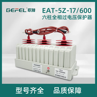 EAT-5Z-17/600六柱组合式过电压保护器10KV过吸收器户内防雷专用-阿里巴巴