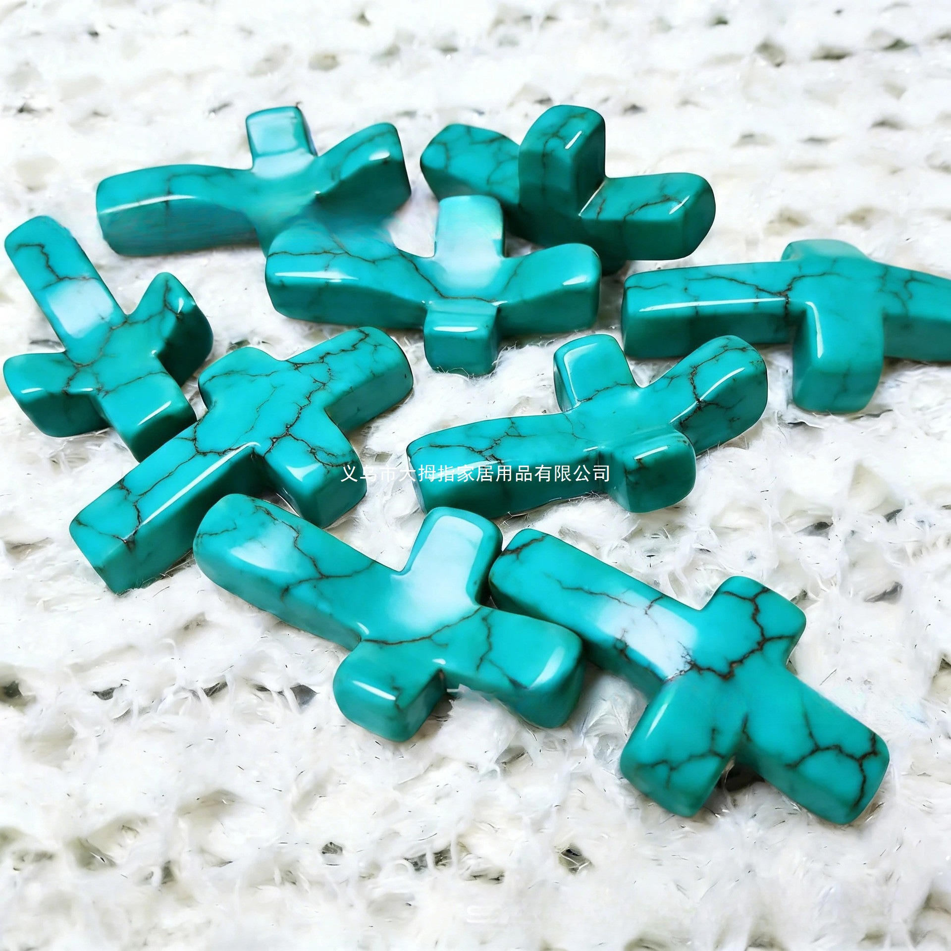 跨境新品Turquoise Sanctum Cross绿松石圣所十字守护符-阿里巴巴