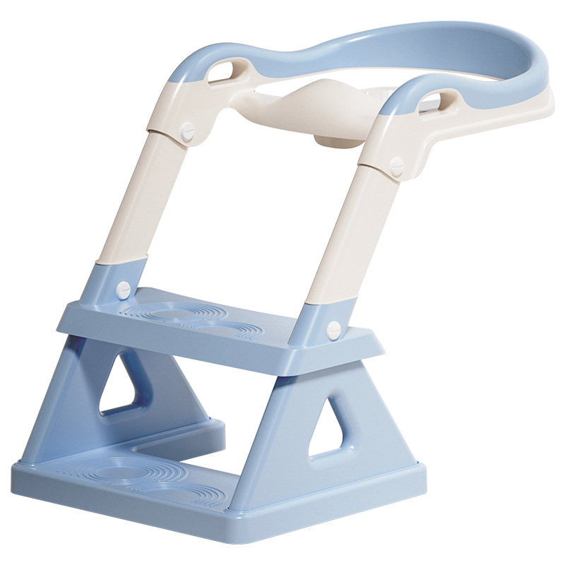 Children's Toilet Toilet Ring Stepped Special Toilet Folding Rack for ...