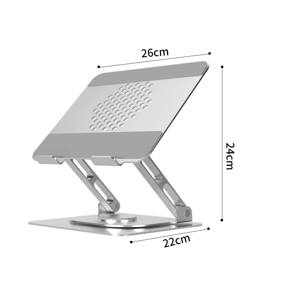 Multifunctional desktop folding rotating notebook cooling bracket ...