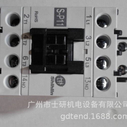 Original Taiwan Shilin-Xiamen-ac contactor S-P11/SP11 full voltage 3A1A ...