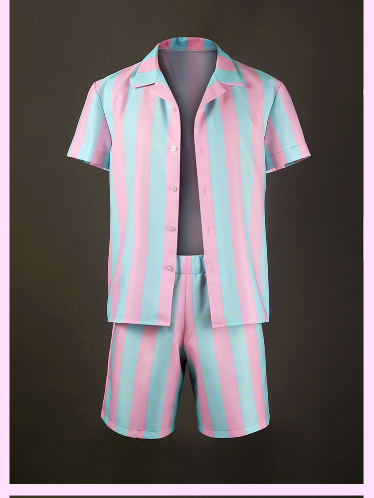 电影芭比cos服 芭比 Ken 肯尼cosplay服装万圣节角色扮演套装-阿里巴巴