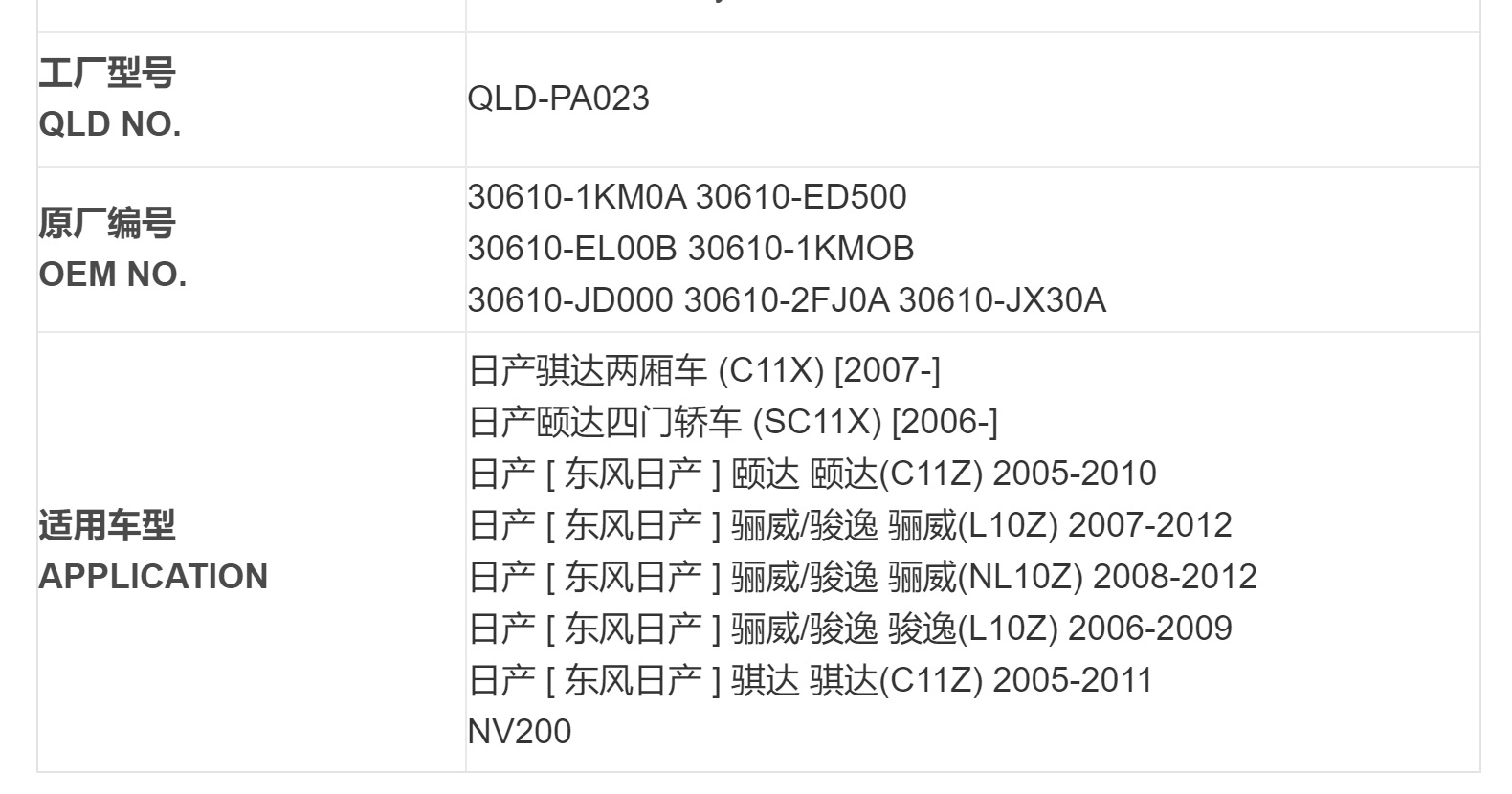 尼桑离合器总泵离合器主缸30610-JD000 30610-2FJ0A 30610-JX30A-阿里巴巴