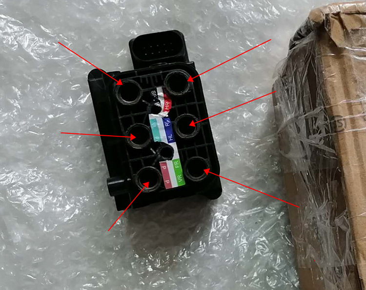 全新适用保时捷帕拉梅拉打气泵分配阀空气悬挂调节阀97035815302-阿里巴巴